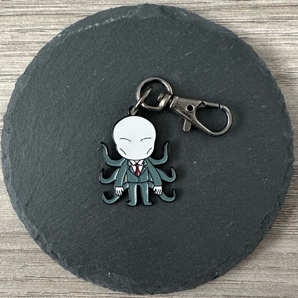 Hand Crafted | Accessories | Slenderman Urban Legend Bag Charm Zipper ...